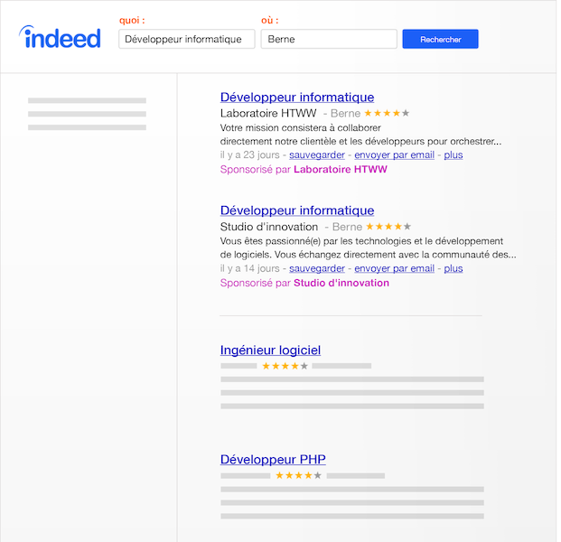 Pourquoi choisir Indeed