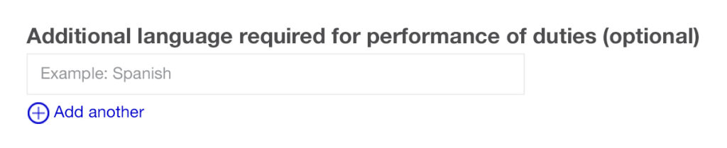 How to Specify Job Requirements